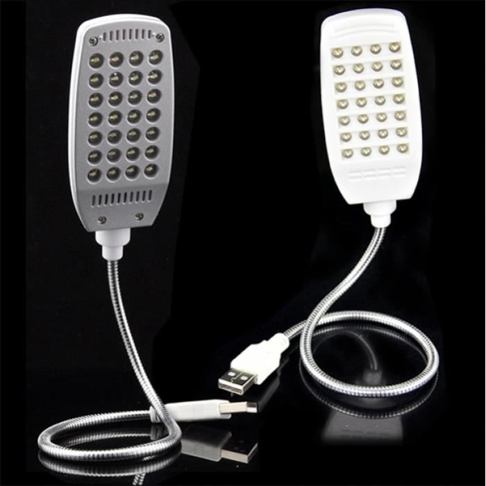 USB LED lampe Homdox 28LED Light Powered cou flexible lumière blanche ...