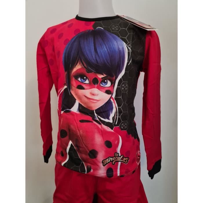 Pyjama Miraculous ladybug rouge - Cdiscount Prêt-à-Porter