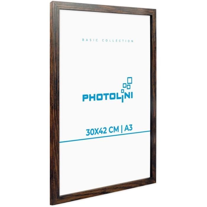 Cadre A3 30 X 42 Bois Mdf Chêne Foncé, Cadres Photo Pour Posters Et ...