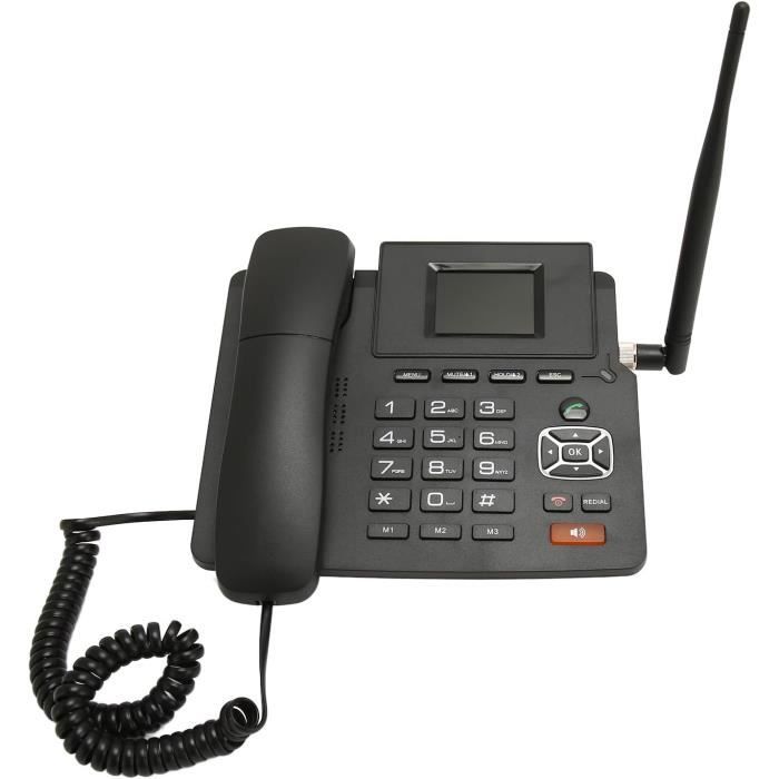 Schiuma Téléphone Avec Affichage De L'Identification De L'Appelant, Téléphone Fixe Double Mode ...