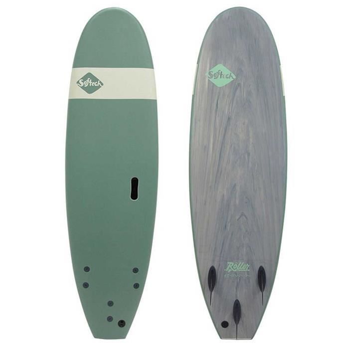 Planche de surf Softech Roller 7´6 Smoke Green 76 Vert - Cdiscount Sport