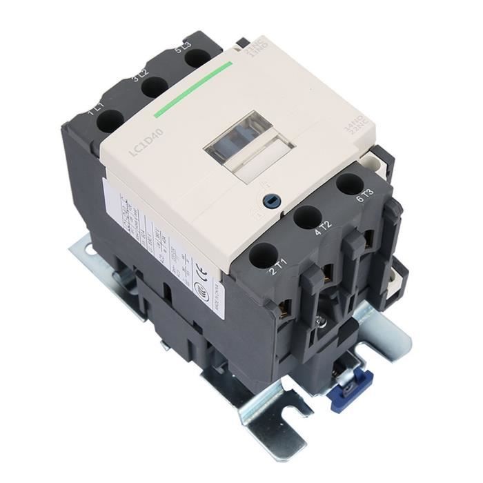AC contacteur LC1D40 NOUVEAU contacteur 230V AC 40A 50/60Hz 3 pôles ...