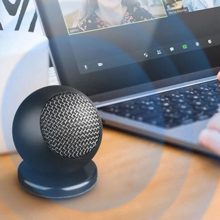 Microphone d'ordinateur Microphone de conférence USB son clair ...