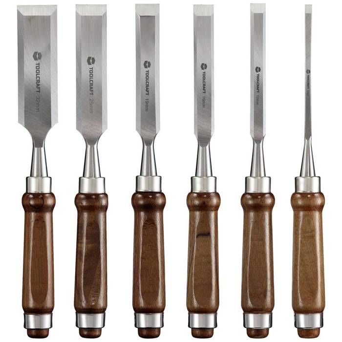 TOOLCRAFT TO-7873785 Burin en bois, 6 pièces SET - Cdiscount Bricolage