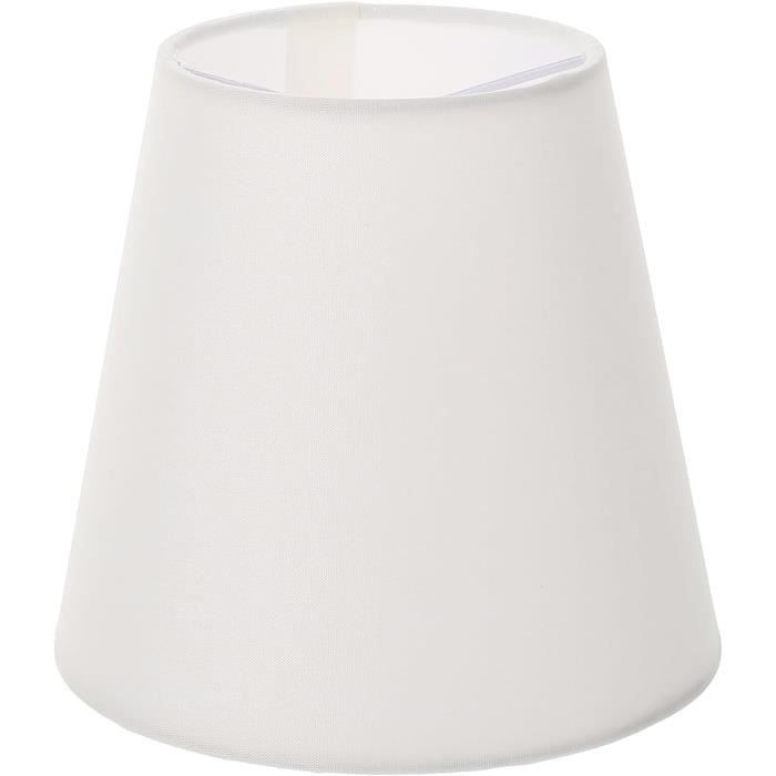 Abat-Jour Cache-Lampe Lin Naturel Tambour Abat-Jour Pour Lampe De Table ...