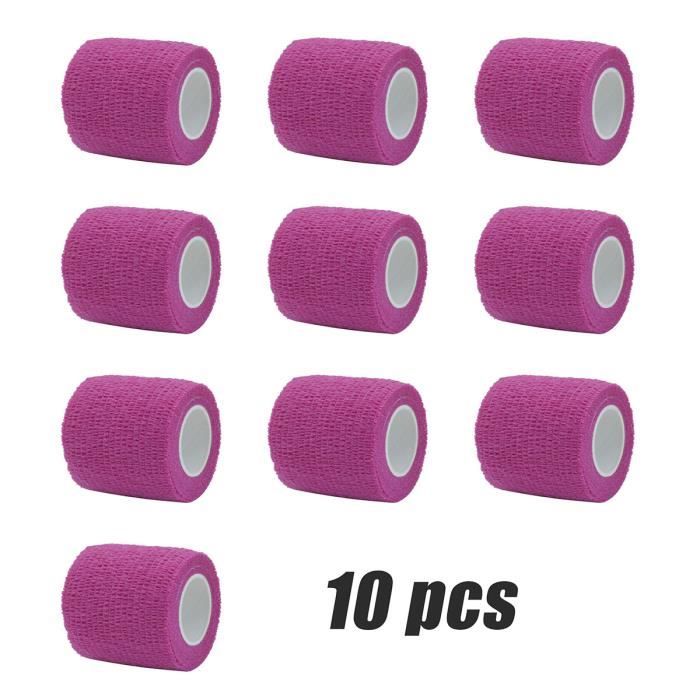 RUBAN ADHESIF ELECTRICITE,10 Pcs-10cmX4.6m--Bandage élastique auto ...