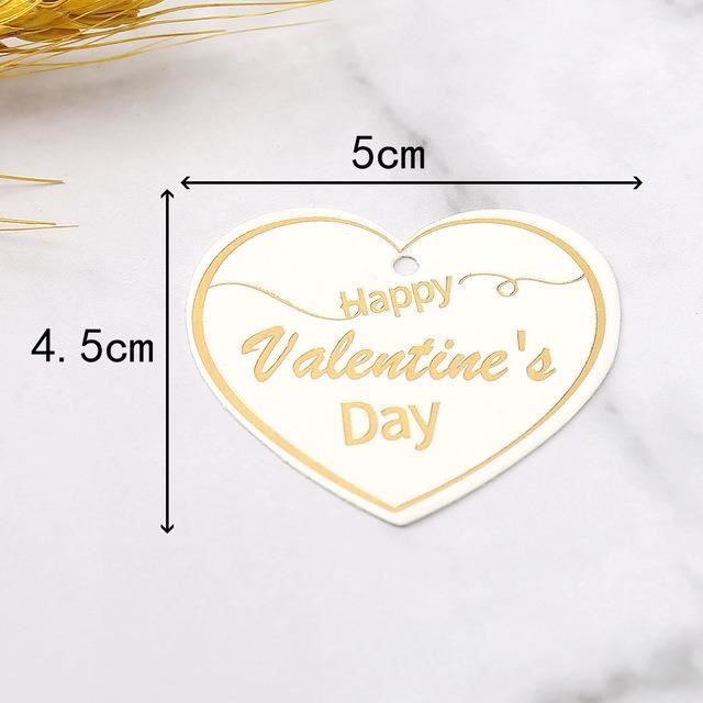 ETIQUETTE CADEAU,A1-white--Étiquettes en Forme de Cœur Rouge pour ...