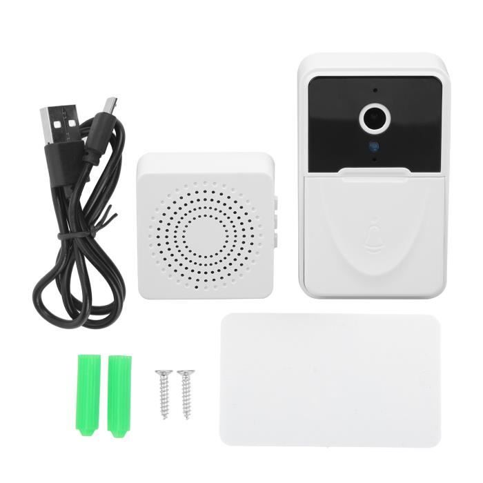 Zerone Sonnette sans fil X3 sonnette vidéo intelligente Wifi Visible ...