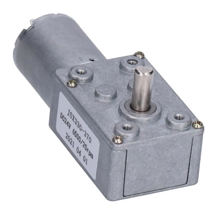 Moteur à vis sans fin - Cikonielf - JSX330-370 - 24V CC - 20 tr/min ...