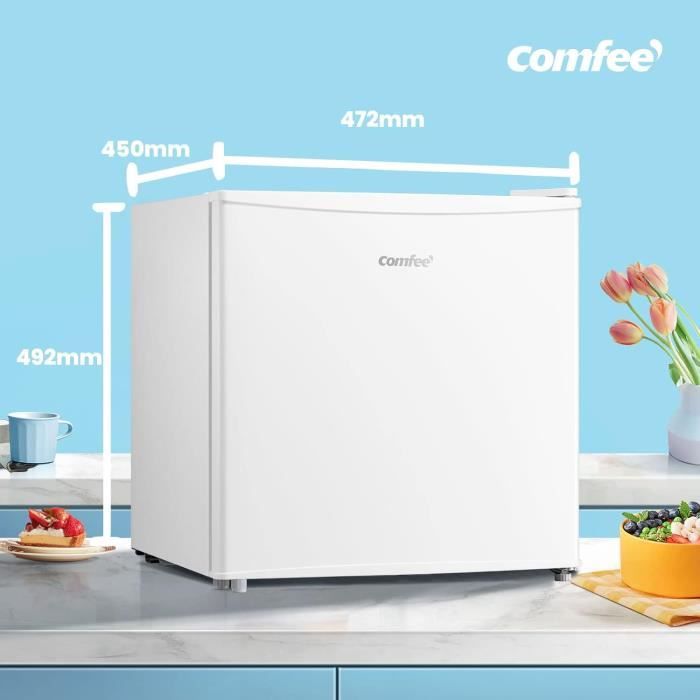 Comfee RCD50WH1(E) Mini-réfrigérateur - Glacière 43L avec compartiment ...