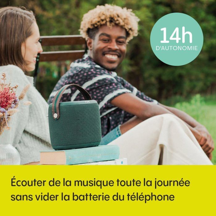 Enceinte portable Bluetooth, radio Dab+/FM, étanchéité IP67, batterie ...