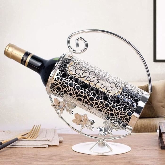 Range Bouteille Vin Porte Bouteille Casier À Vin En Alliage Créatif ...
