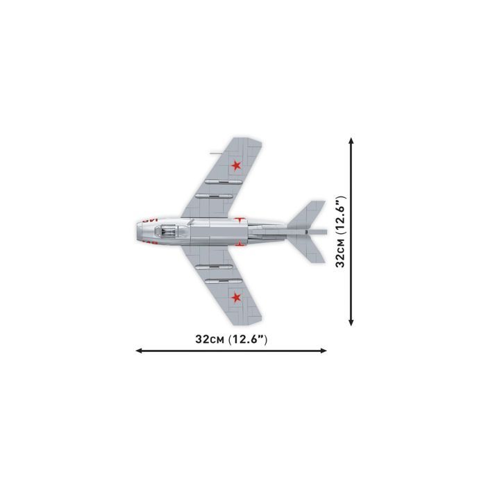 Maquette - COBI - 2416 - MIG-15 NATO CODE "FAGOT" - 504 Pièces ...
