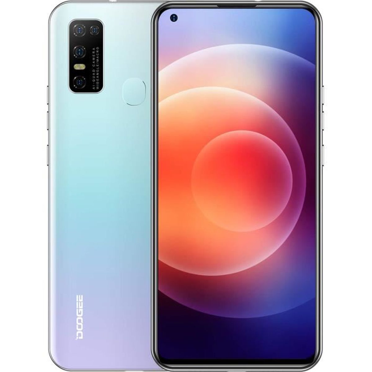 Telephone Portable, DOOGEE N30 Smartphone Écran 6,55 Pouces Débloqué ...