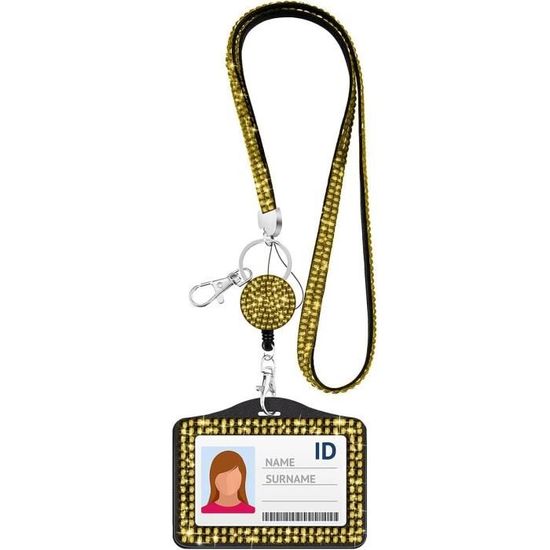 Porte badge,port badges,porte badge tour de cou,porte carte cou,badge ...