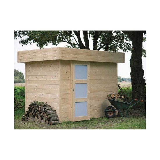 Abri de jardin - SOLID - Oslo - Bois massif - 301x201cm - 28mm d ...