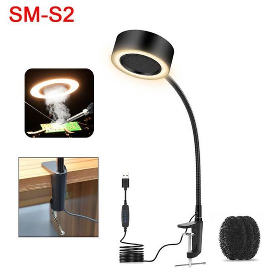 Poste a souder,pince de Table pour soudage USB,ventilateur d'extraction ...