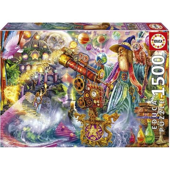 Puzzle SORTILÈGE MAGIQUE - 1500 pièces - Marque EDUCA - Thème ...
