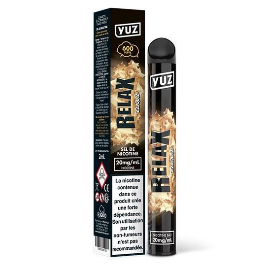 Puff Yuz 600 puffs – RELAX en 20mg Fruizee par Eliquid France ...