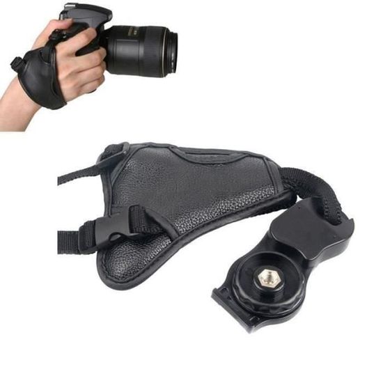 DT09990-PU caméra sangle poignée de poignet ceinture pour Nikon Canon ...