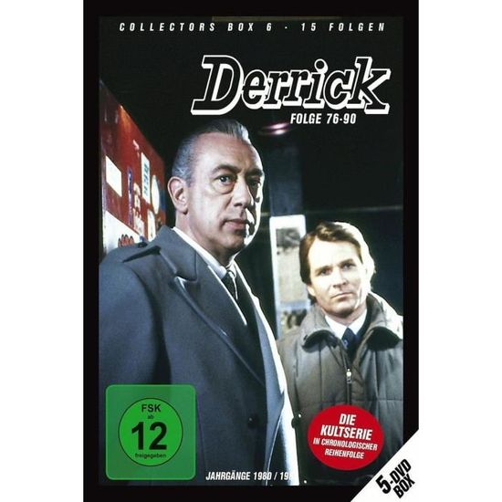 DERRICK COLLECTOR'S BOX VOL.6 (5 DVD-EP.76-90) - Cdiscount DVD