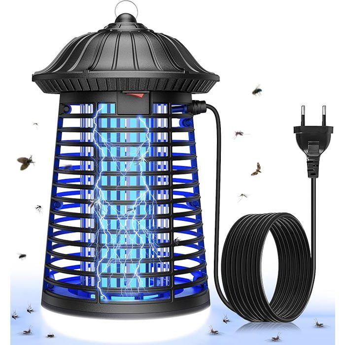 Anti Moustique 20W 4200V Anti Moustique Electrique avec LED Lampe IP68 ...