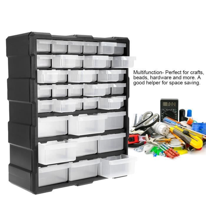 Armoire de rangement petites pièces 39-tiroir boîte bin organisateur ...