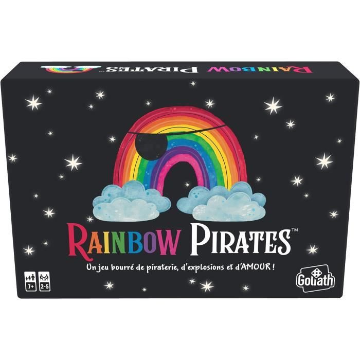 Rainbow Pirates Jeu De Cartes Colorées Les Pirates Sont Vos Alliés ...
