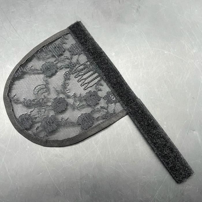 Filet à cheveux en queue de cheval,5x5-4x4 pouces,pour faire chignon,5 ...