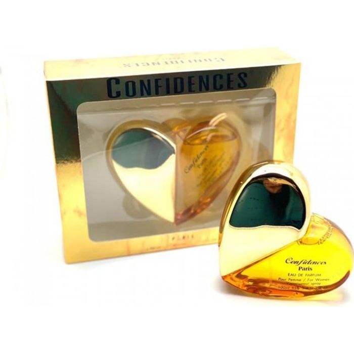 Eau de parfum Coeur Confidences Edition doré Paris - Cdiscount Au quotidien