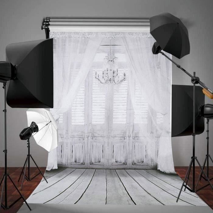AA Toile de Fond Backdrop Tissu 90×150cm Nostalgique Rideaux Planche ...