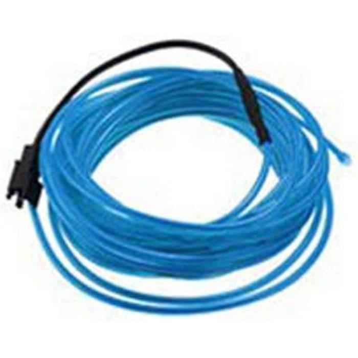 Dc12V 1M Neon Led El Filaire Lampe De Câble Lampe À Rayures Cordon ...