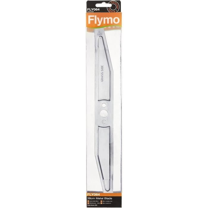Fly064 Lame En Métal Pour Tondeuse À Gazon Glide Master 380 38 Cm ...