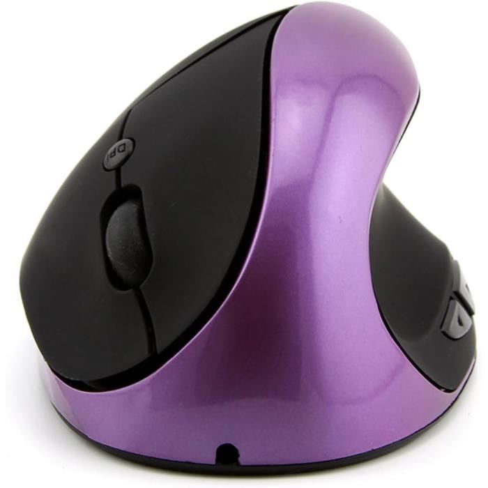 Souris Ergonomique Verticale Sans Fil Rechargeable, 6 Boutons, 1600 Dpi ...