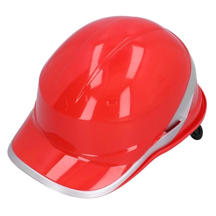 Cikonielf Casque de sécurité rouge avec absorption des chocs, anti ...