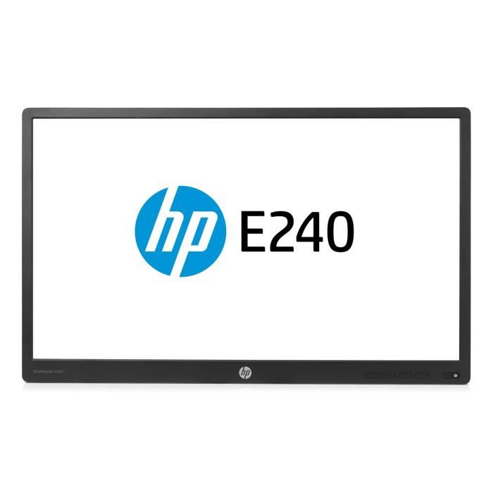 HP EliteDisplay E240, 60,5 cm (23.8"), 1920 x 1080 pixels, Full HD, LED ...