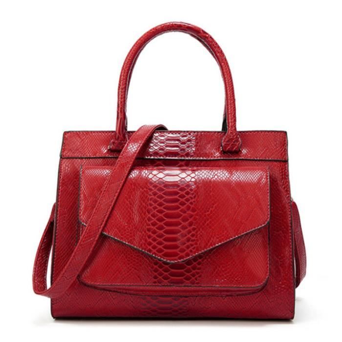 Sac A Main Femme 2020 Nouveau Sac à Main Imprimé Serpent à La Mode