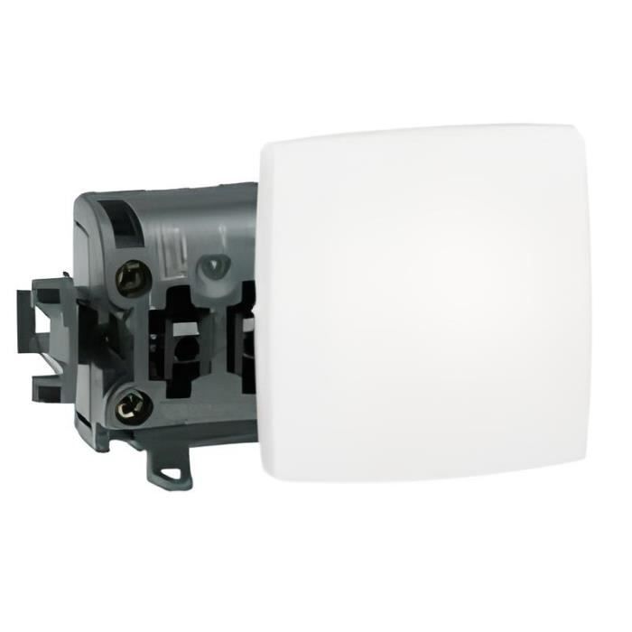 Interrupteur bipolaire - LEGRAND - ASL - Blanc - Va et vient - 10 A ...