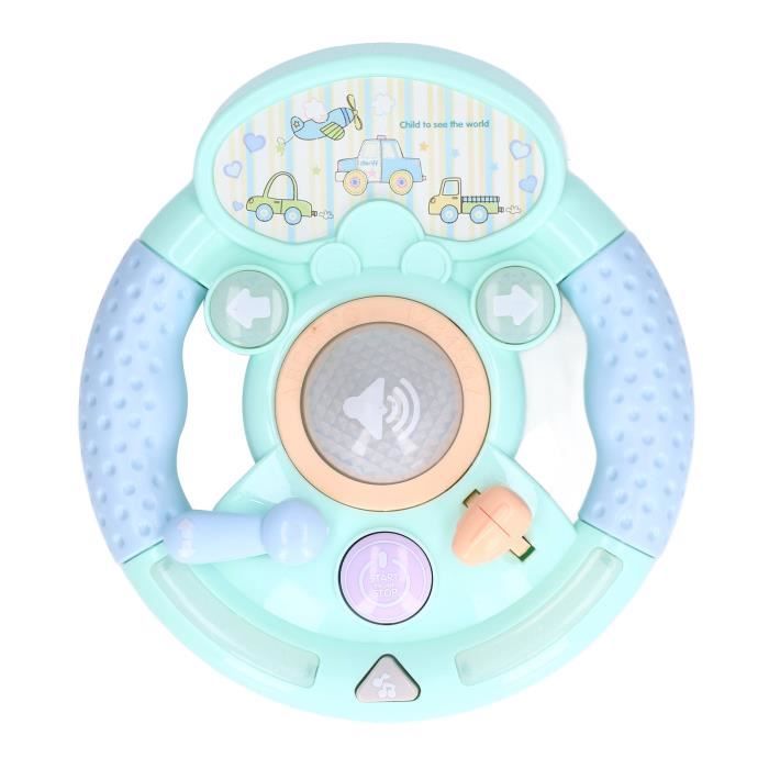 Mxzzand jouet de volant Jouet d'imitation de conduite bleu, volant de Simulation, jouet éducatif ...