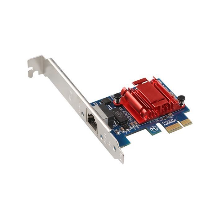 Carte RéSeau PCIe 1X RJ45 10-100-1000Mbps 1Gbps Fast Ethernet Lan Card ...