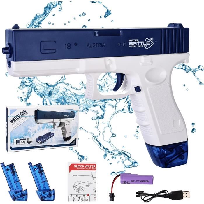 DAOUZL Pistolet a Eau électrique, Puissant Longue Portée, Automatiques, Pistolets Eau Piscine ...