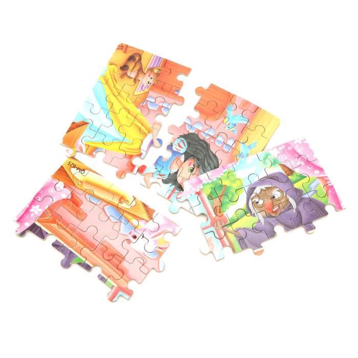 VBESTLIFE Jouet Puzzle pour enfants 60 pcs Belle Bande Dessinée ...