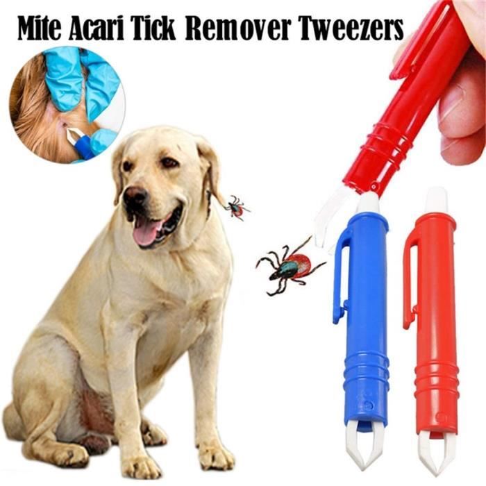 VGEBY dissolvant de tiques VGEBY Pince à tiques Pincettes à tiques ...