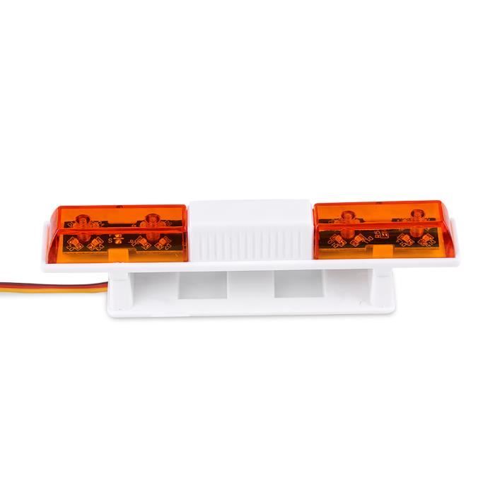 VGEBY Lampe de poche RC Feux clignotants à LED de voiture télécommandée ...