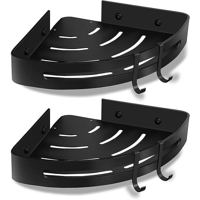 Support Gel Douche Salle de Bain Etagère de Douche d'Angle Sans Perçage ...