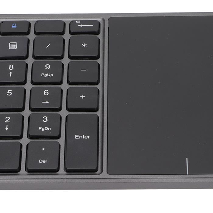 Pavé numérique sans fil Touchpad Design 22 touches 2.4G Dual Mode ...