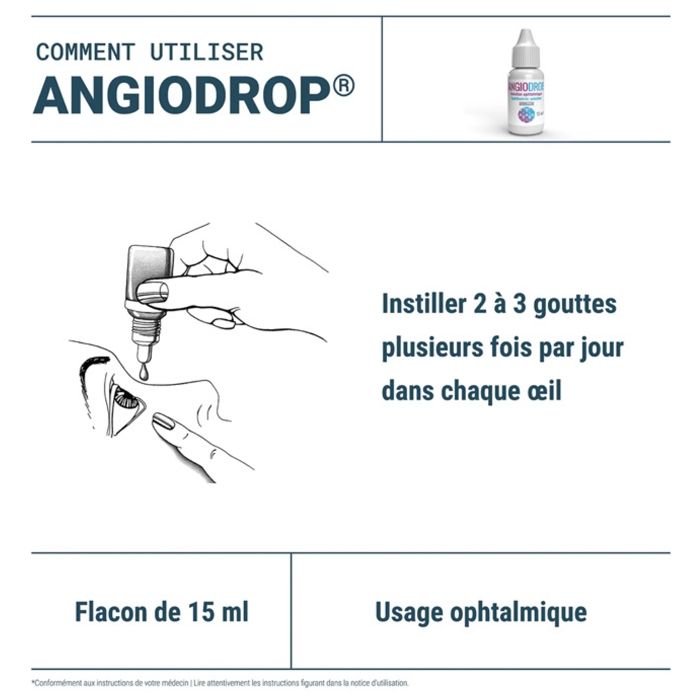 Densmore Angiodrop Fatigue, Sécheresse Occulaires - Solution ...