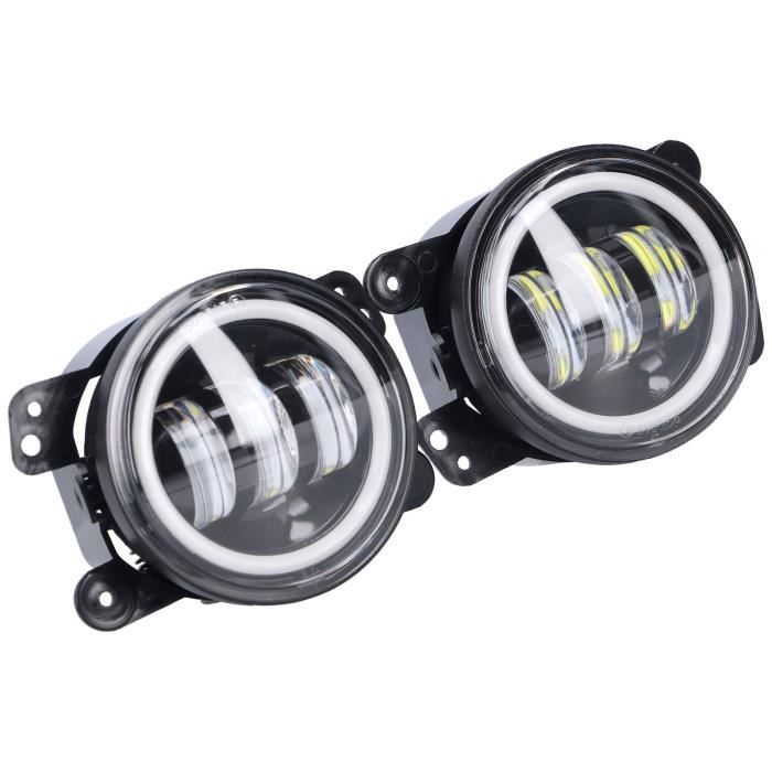 Garosa éclairage extérieur de voiture Angel Eyes Light 30W 3000LM LED ...