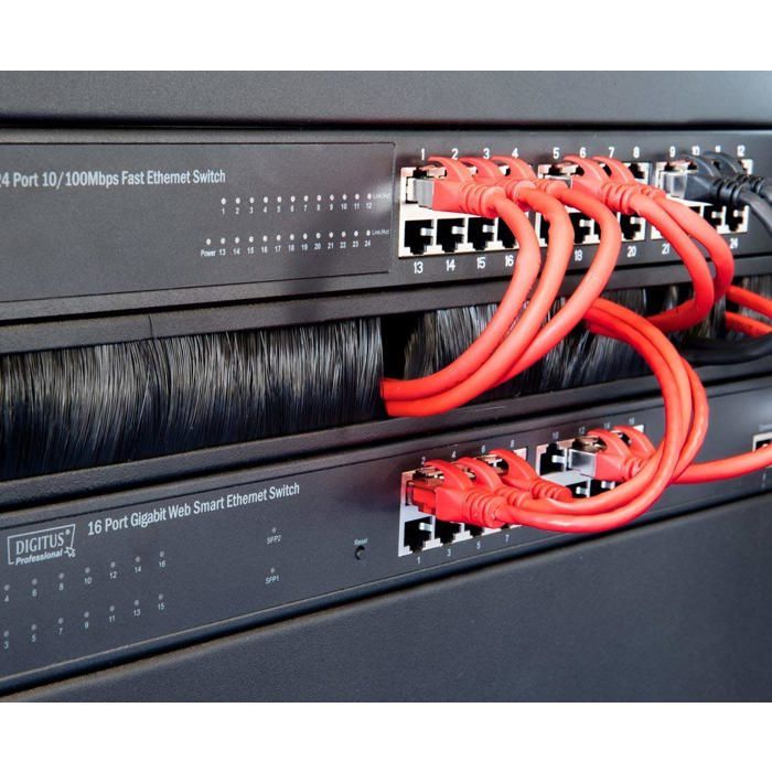 TRAHOO-Câble LAN Cat 6 - 7m - RJ45 Câble réseau - S/FTP blindé ...