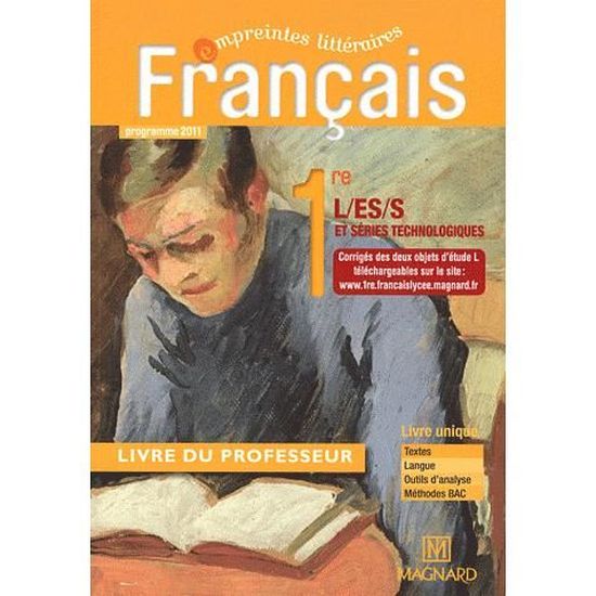 Français 1re L,ES,S et série technologiques - Cdiscount Librairie